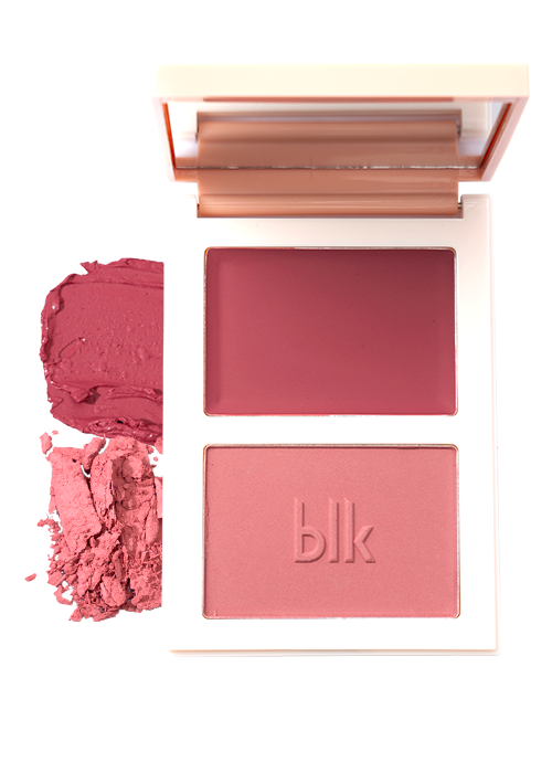 blk cosmetics daydream dual blush palette cream+powder – Blk Cosmetics